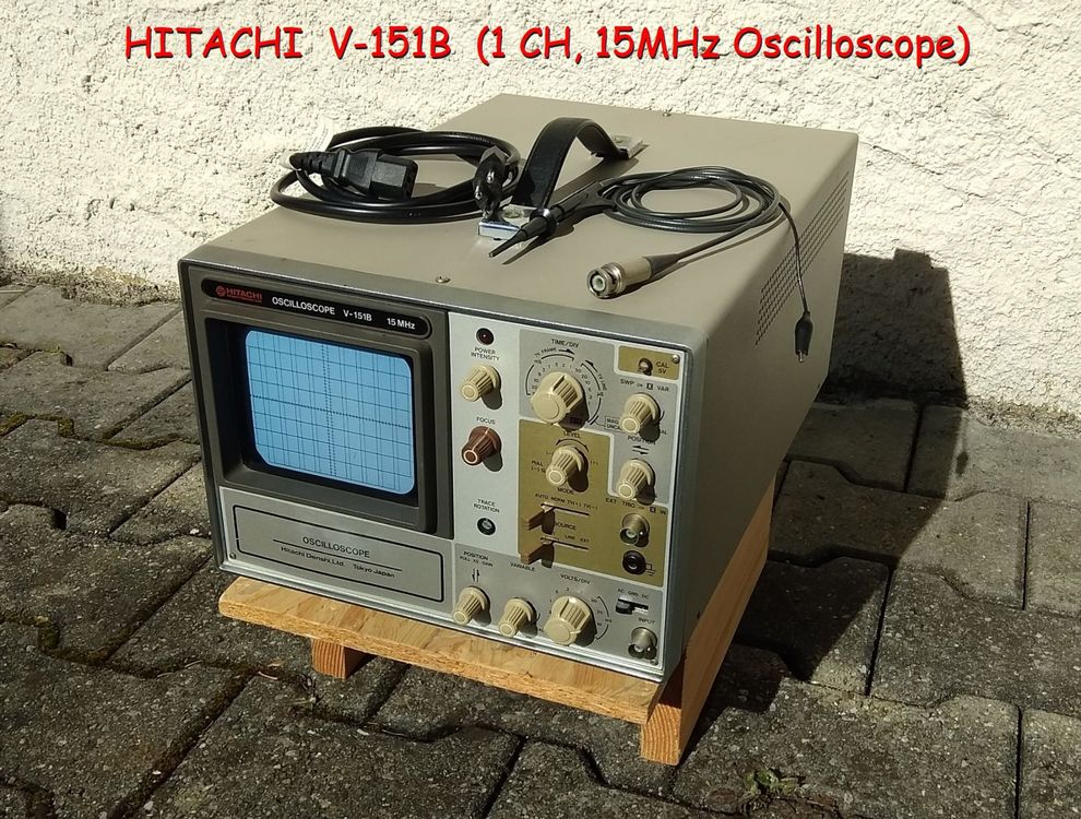 HITACHI V-151B Oscilloscope (1 CH, 15Mhz) (Gebraucht) in Matten (St ...