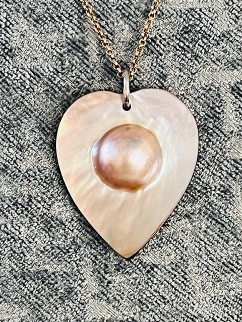 Anhänger Mabe Perle rosa (Neu (gemäss Beschreibung)) in Bözberg für CHF ...