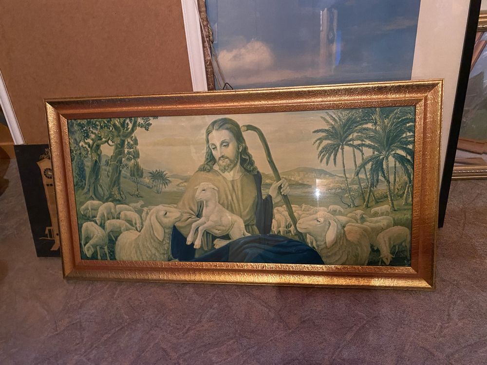 Hirtenbild Jesus (Gebraucht) in Muhen für CHF 45 – nur Abholung auf Ricardo kaufen