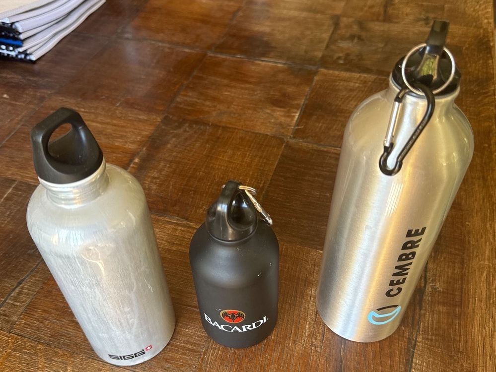 Diverse Flaschen Aluminium, SIGG (Neu (gemäss Beschreibung)) in Trélex ...