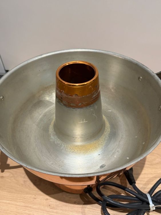 SIGG Feuertopf Mongolentopf aus Kupfer Elektro Swiss Made (Gebraucht) in Rothrist für CHF 160 ...