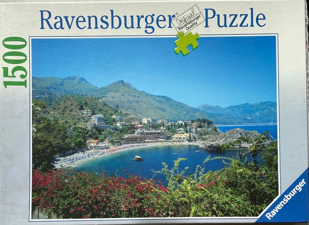 Ravensburger Puzzle 1500 Teile (Taormina Sizilien) (Gebraucht) in ...