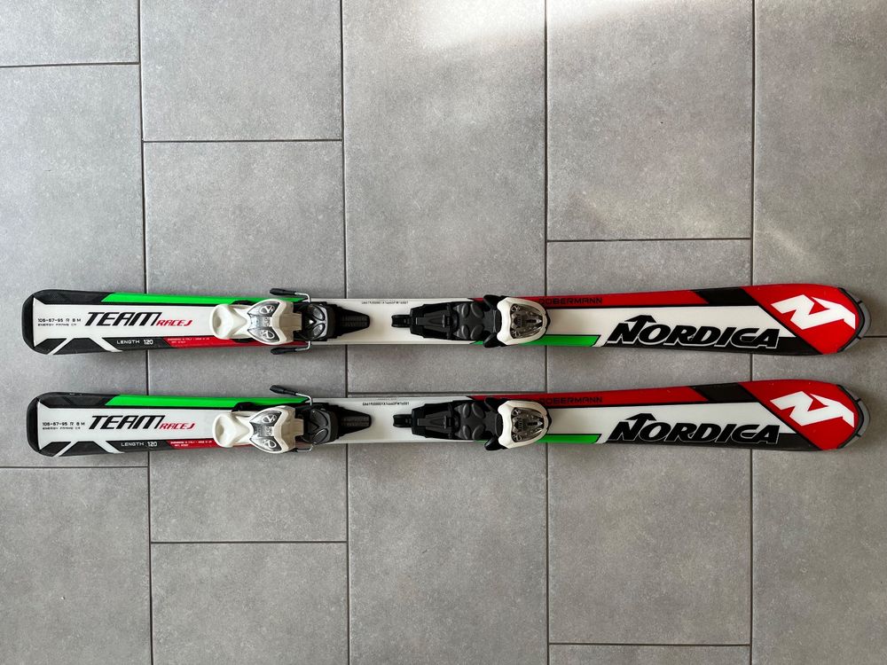 Kinderski Nordica 120cm mit Bindung | Kaufen auf Ricardo