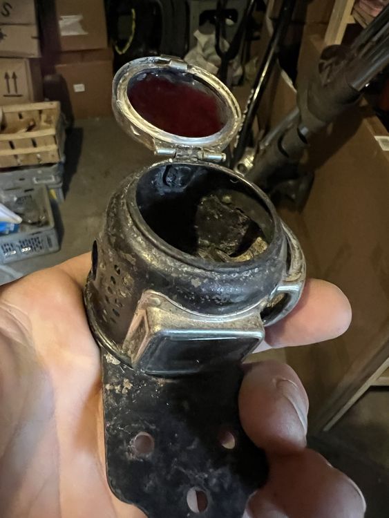 Karbit Lampe Rücklicht Motorrad nsu bmw Harley Davidson | Kaufen auf ...