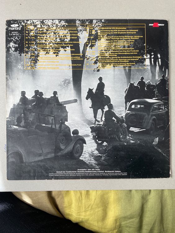 LP ein Volk, Ein Reich, ein Führer. 3 Stück zusammen (Gebraucht) in ...