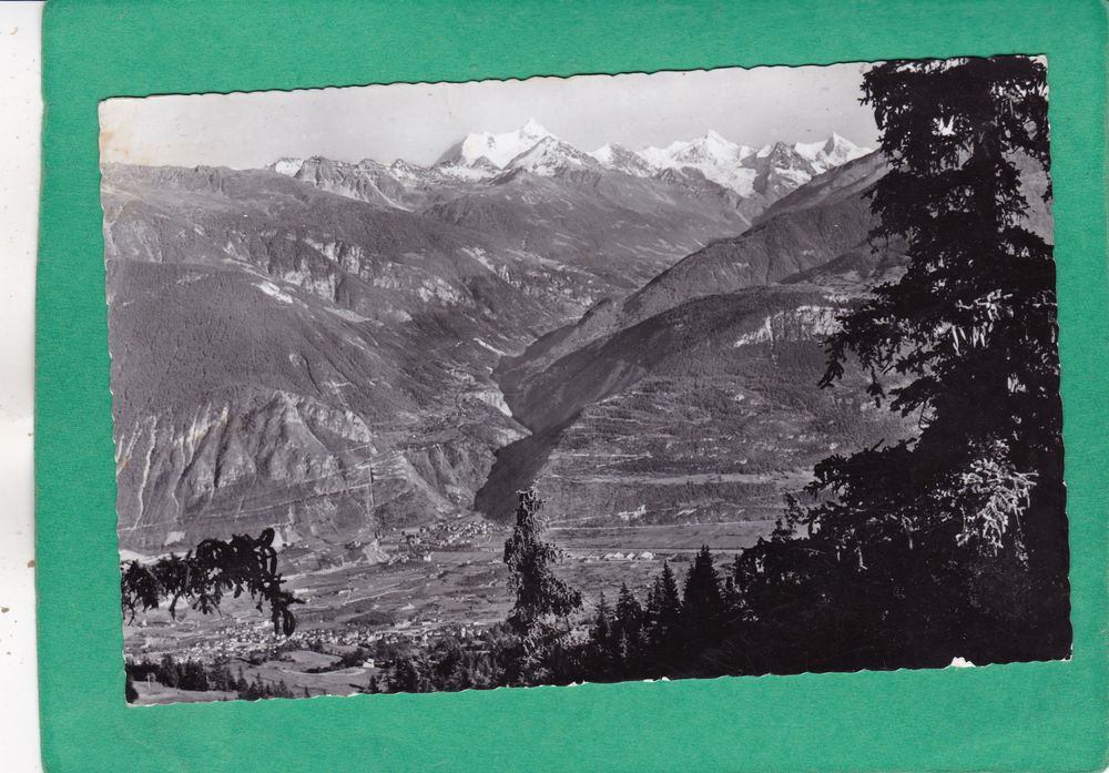 Montana Vermala Vue sur Sierre et Val d' Anniviers 1961 (Gebraucht) in ...