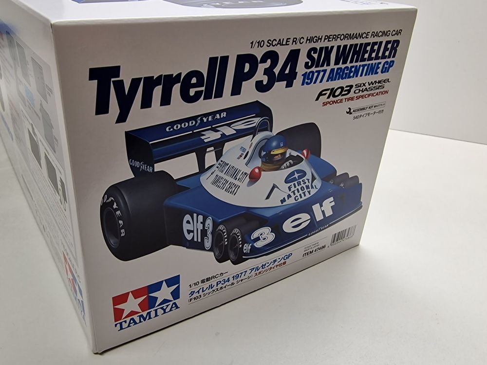 Tamiya Tyrrell P34 Six Wheeler 47486 (2022) RC 1/10 (Neu und ...