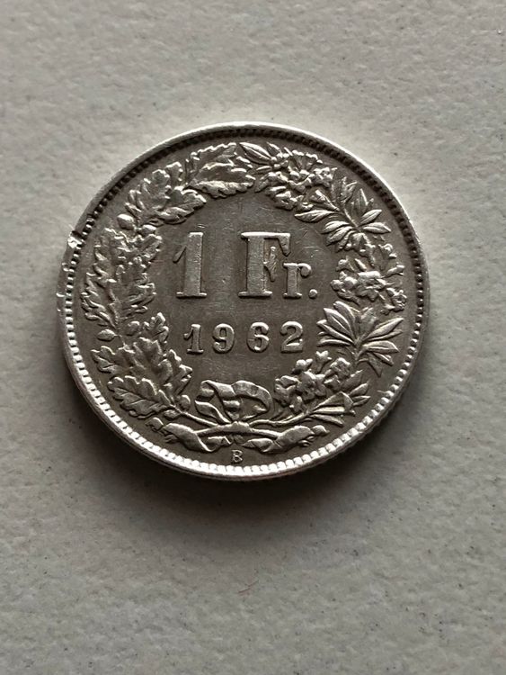 1 Fr. 1962 (Gebraucht) in Schötz für CHF 2.5 – mit Lieferung auf Ricardo kaufen