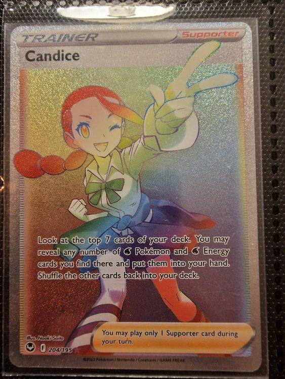 Candice Full Art Trainer Rainbow Rare (Neu (gemäss Beschreibung)) in ...