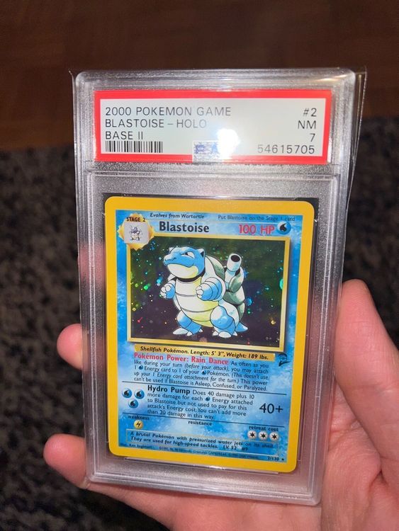 Pokémon Blastoise Base set 2 PSA 7 NM (Gebraucht) in für CHF 109 – mit ...