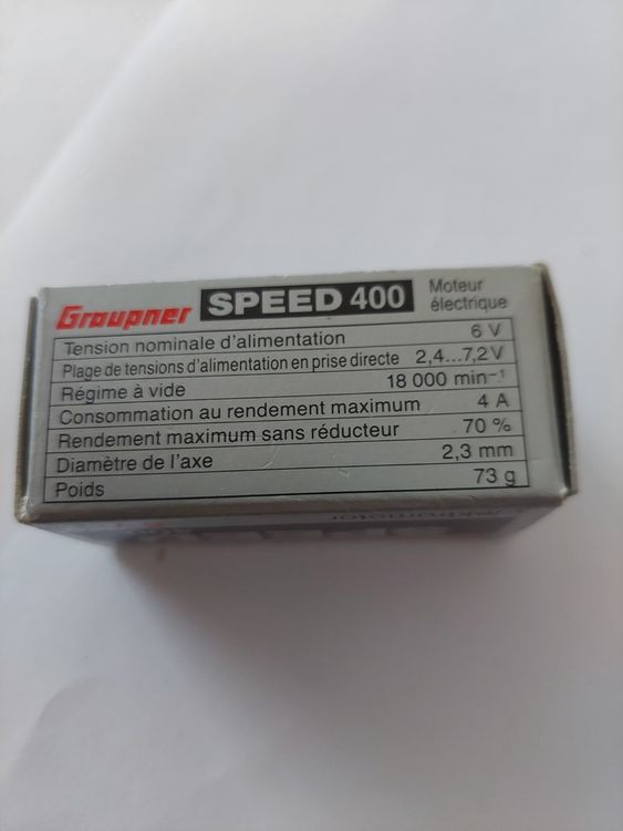 Speed 400 Motor Graupner | Kaufen auf Ricardo