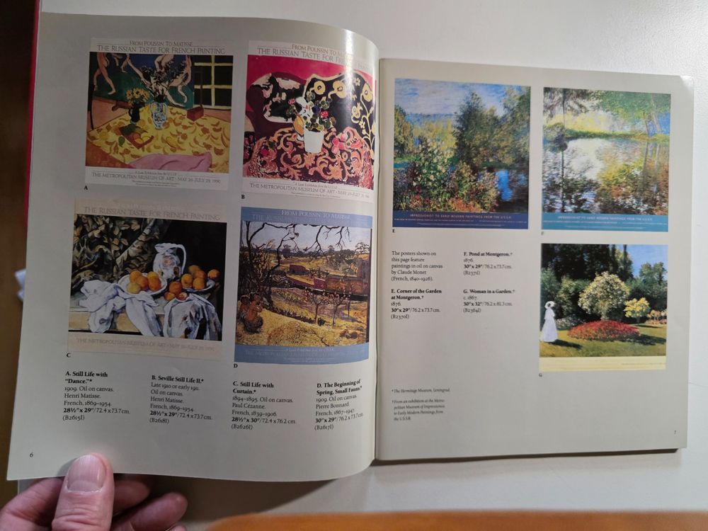 The Motropolitan Museum of Art Posters - Katalog (Gebraucht) in ...