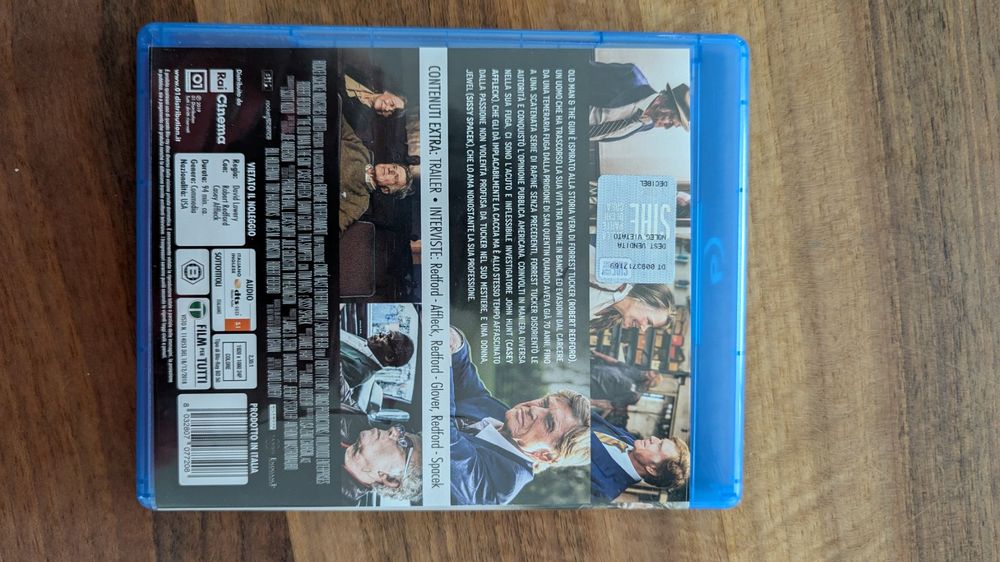 DVD BlueRay, Old man and the gun, Robert Redford (Neu (gemäss ...