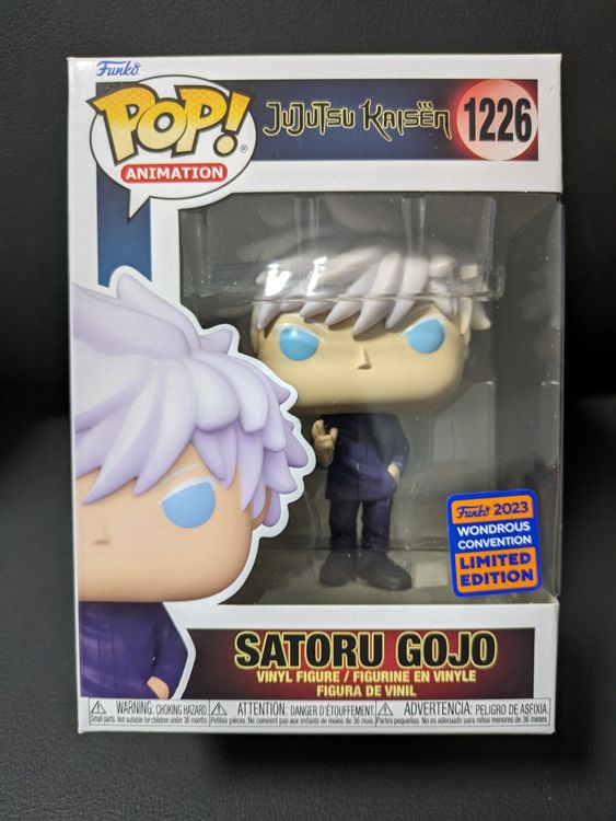 Funko Pop! Jujutsu Kaisen - Saturo Gojo #1226 (Neu und originalverpackt ...