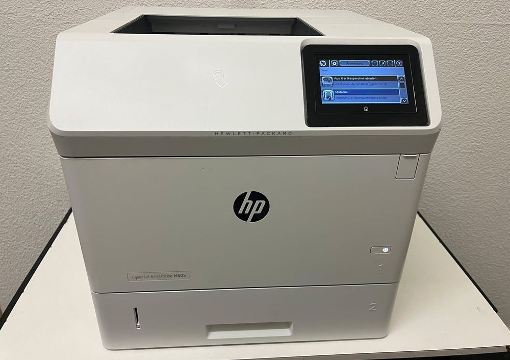 HP LaserJet Enterprise M605dn, Neue HP 81X Toner, Top Preis (Gebraucht ...