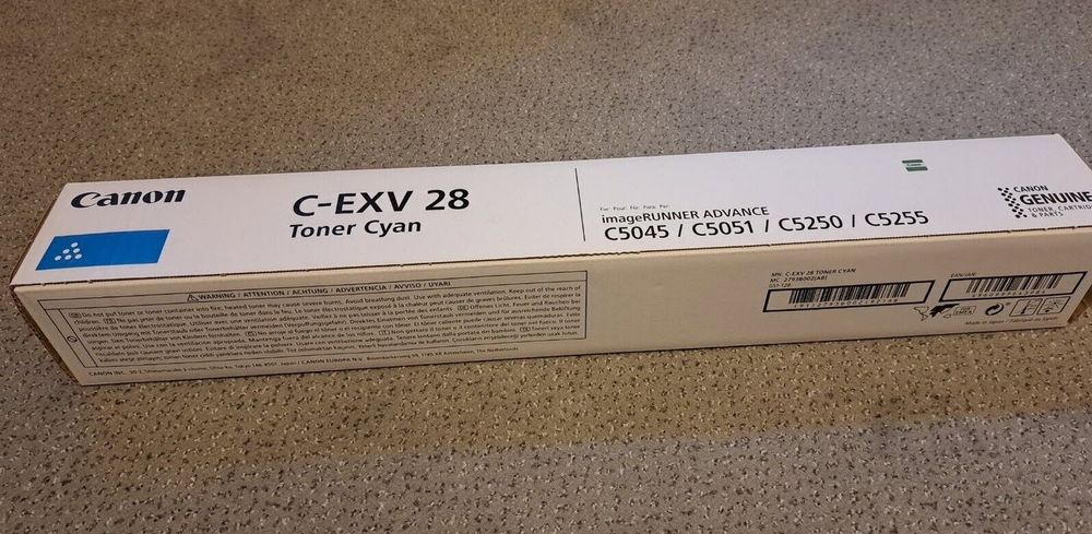 Canon iR C5045, C5051, C5250, C5255 cyan Toner, C-EXV 28C | Kaufen auf ...