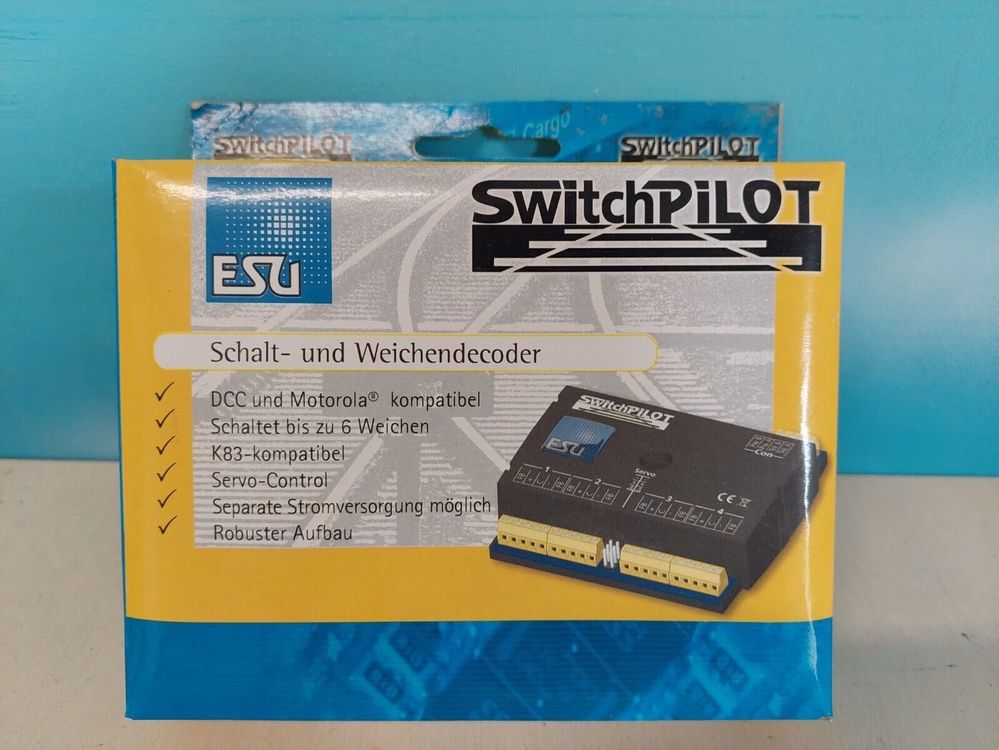 ESU 51800 H0 Switch Pilot Schalt- und Weichendecoder in OVP (Neu und ...