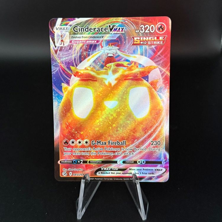 Cinderace VMAX #45 Pokemon Fusion Strike | Kaufen auf Ricardo