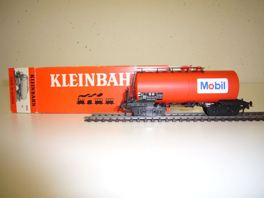 KLEINBAHN Nr. 355, Kesselwagen rot Mobil, OVP | Kaufen auf Ricardo
