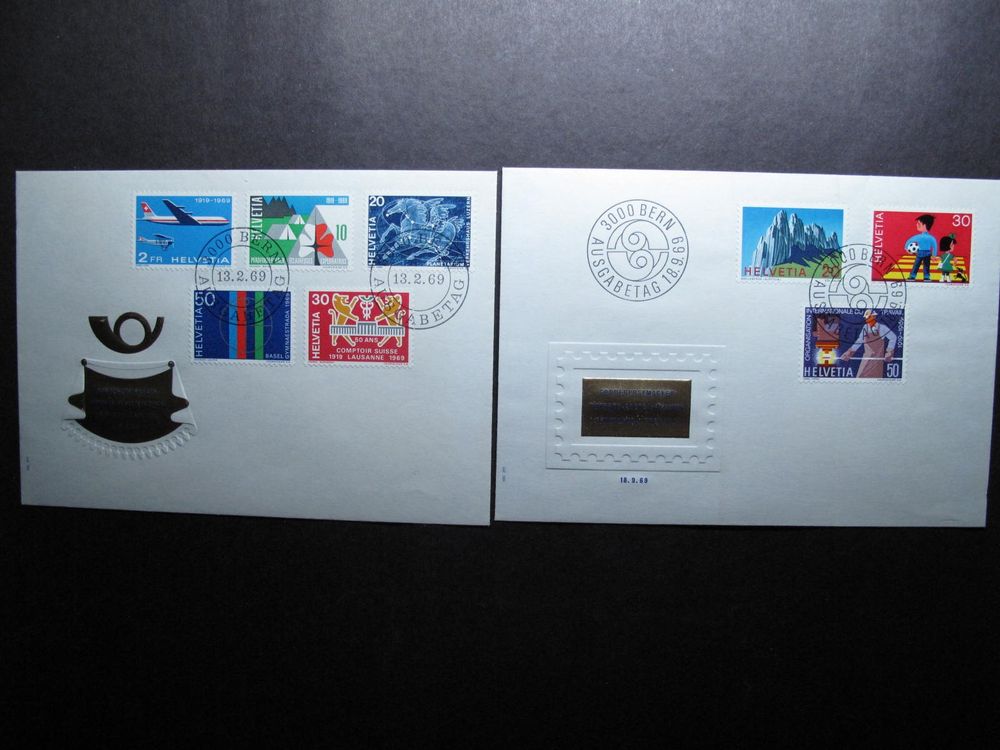 Schweiz FDC 1969 (Gebraucht) in Wil SG für CHF 1.5 – mit Lieferung auf Ricardo kaufen