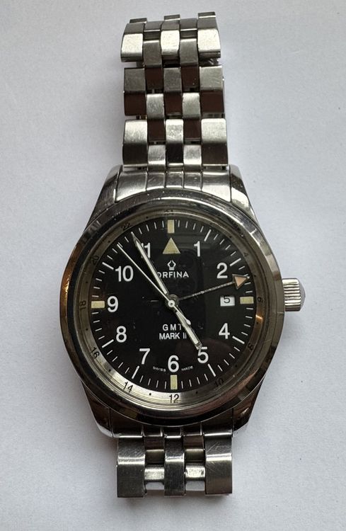 Orfina GMT Mark II Fliegeruhr Vintage Top Zustand Selten! (Gebraucht ...