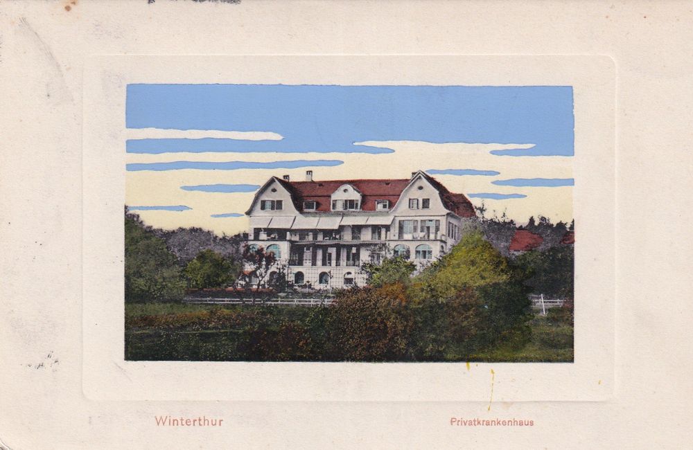 Winterthur Privatkrankenhaus 1911 (Gebraucht) in Cormoret für CHF 17 – mit Lieferung auf Ricardo ...