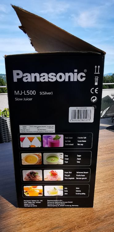 Panasonic MJ-L500 Slow Juicer (Gebraucht) in Bubikon für CHF 30 – mit Lieferung auf Ricardo kaufen
