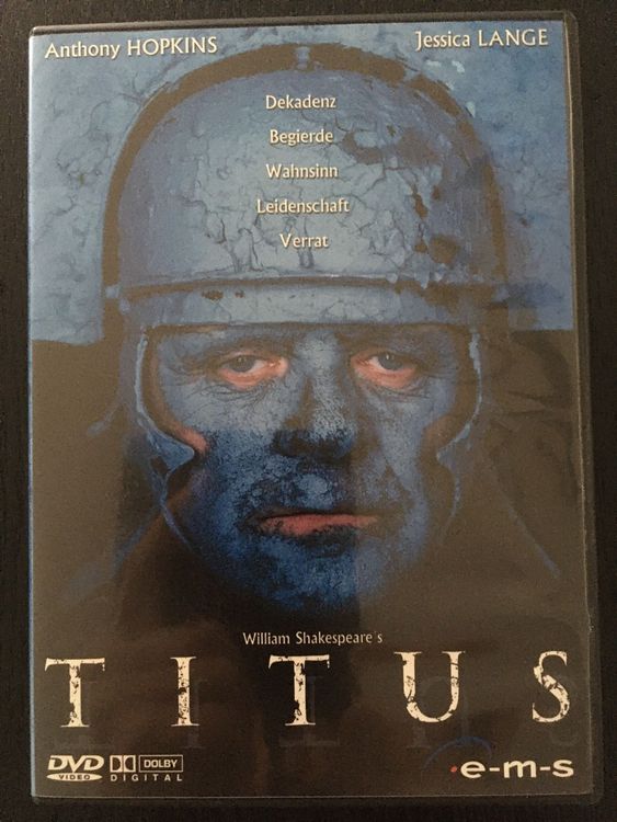 Titus - Dvd - Anthony Hopkins, Jessica Lange (Gebraucht) in Arbon für ...