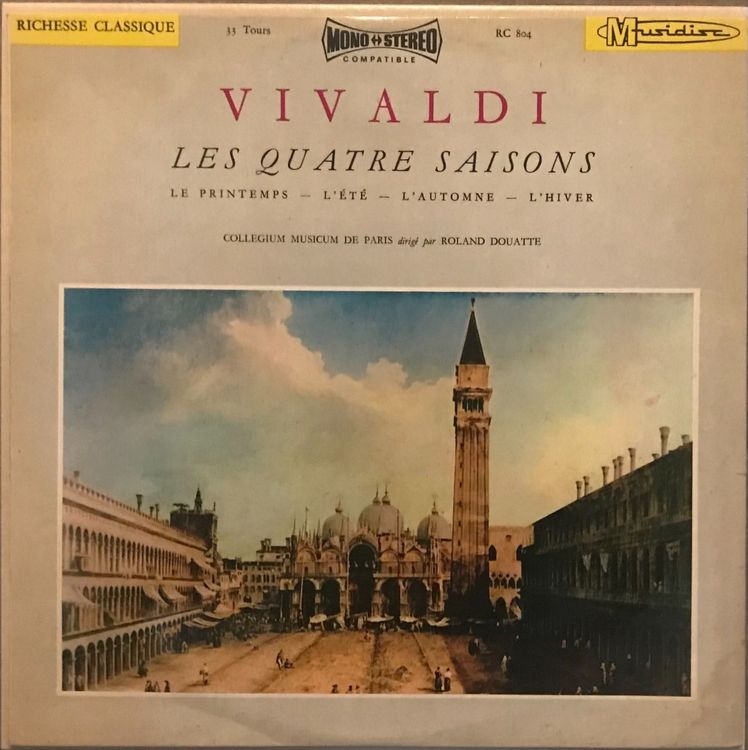 VIVALDI - LES QUATRE SAISONS - 33 Tours (Gebraucht) in Bussigny für CHF ...