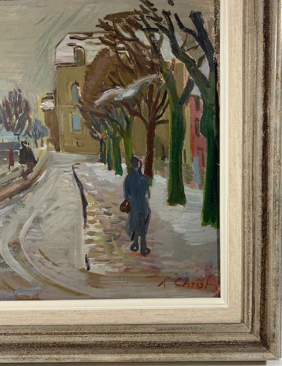 Martin Alfred Christ (1900-1979) Winterlandschaft Gemälde (Gebraucht ...