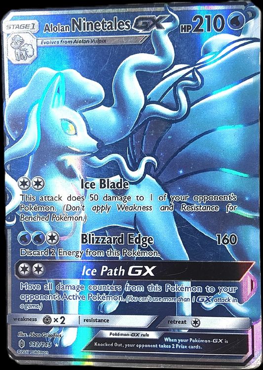 Alola-Ninetales GX 2017 – Pokémon Karte – Holo (Gebraucht) in ...