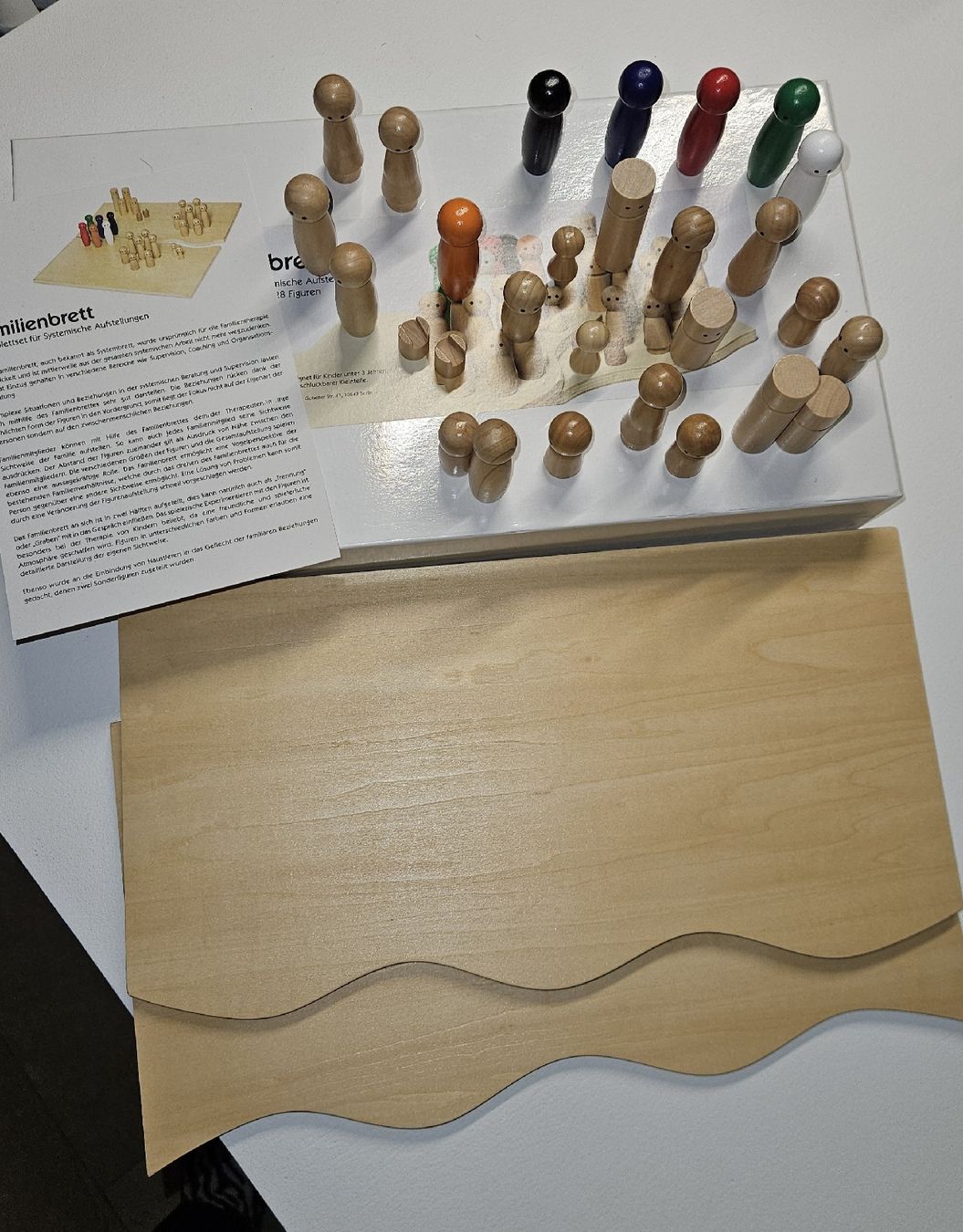 Systemische Aufstellungen - Familienbrett mit 28 Figuren (Neu (gemäss ...