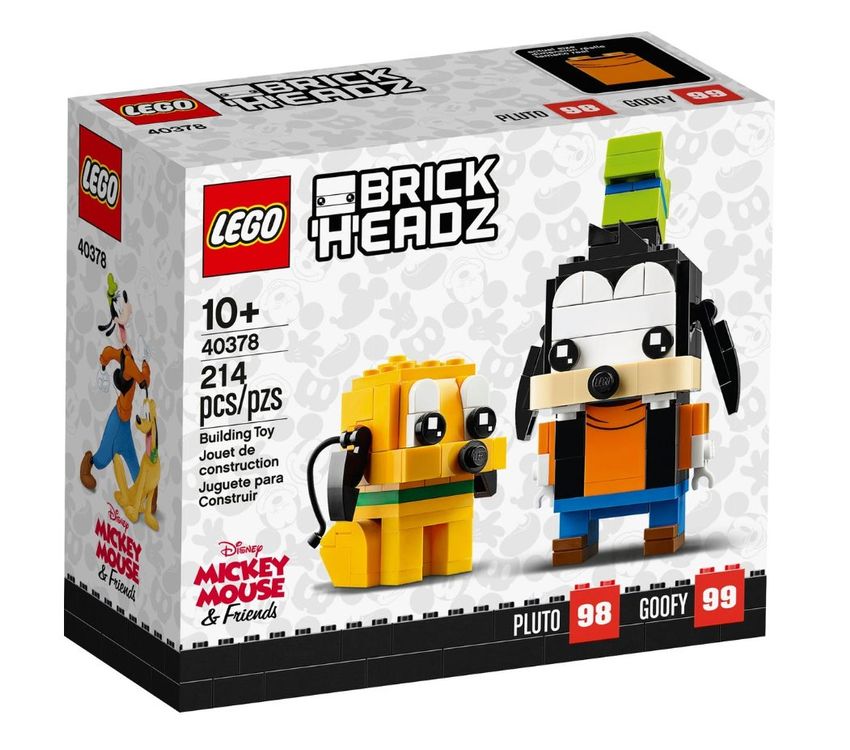 Lego BrickHeadz Disney Goofy & Pluto 40378 Neu (Neu und ...