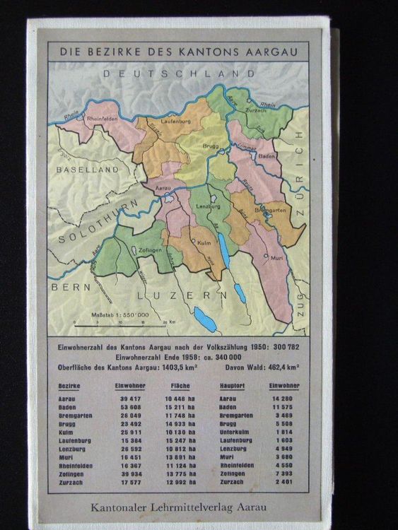 SCHÜLERKARTE DES KANTONS AARGAU (Gebraucht) in Zwingen für CHF 12 – mit Lieferung auf Ricardo kaufen
