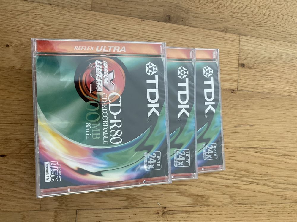CD -R 80 700 MB von TdK (Neu und originalverpackt) in Zürich für CHF 5 – mit Lieferung auf ...