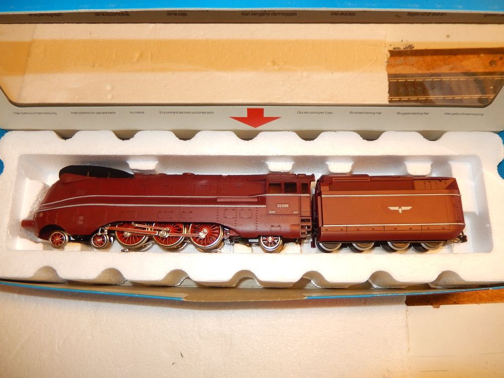 A67 Märklin H0. BR 03 rot Nr. 3089 2'C'1 OVP (Neu (gemäss Beschreibung ...