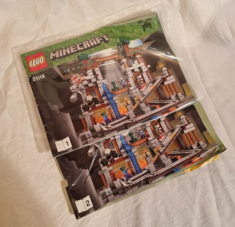LEGO Minecraft 21118 Viele Teile mit Anleitung | Kaufen auf Ricardo
