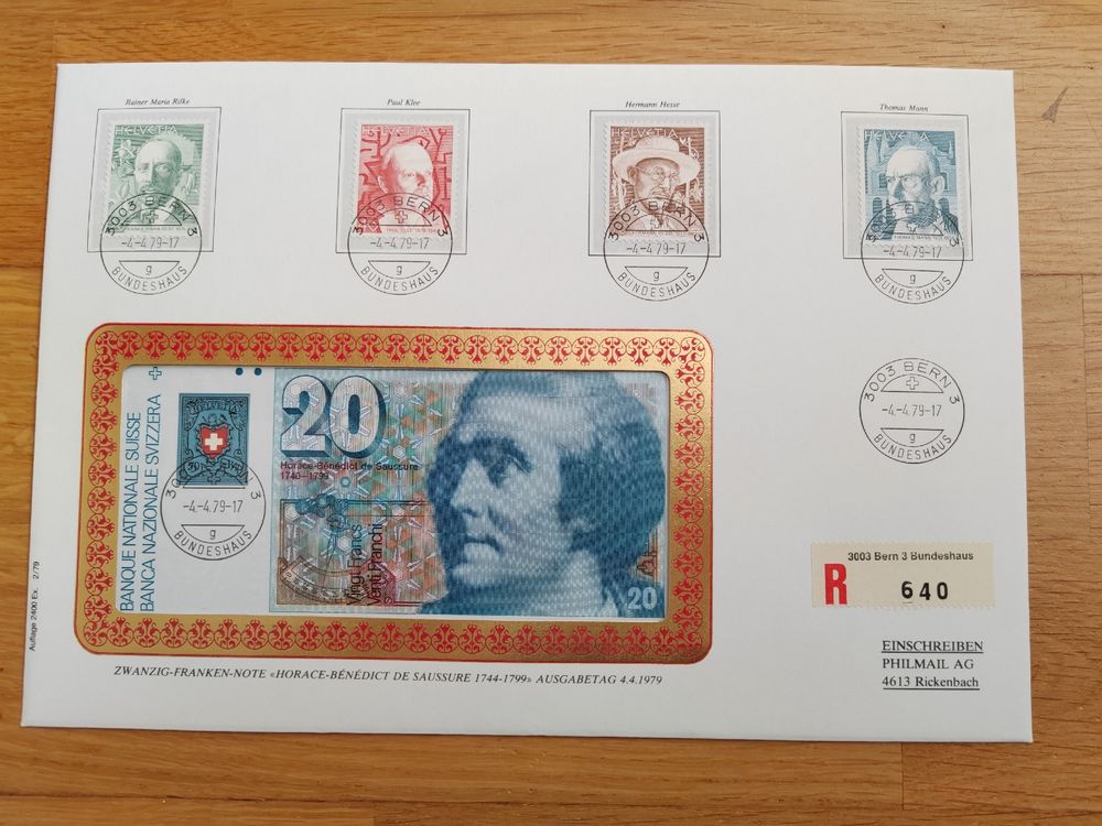 Numis Notenbrief 20 | Kaufen auf Ricardo