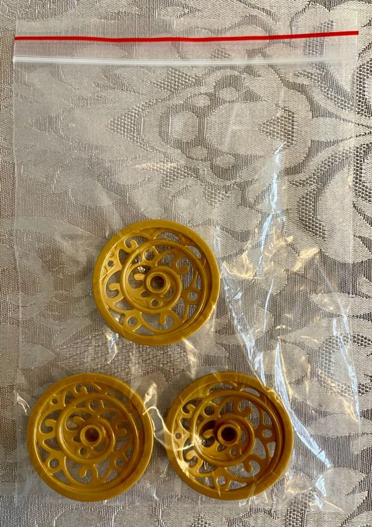 Lego 3 x Wheel Wagon Huge (43mm D.) Ornamental (Part. 15744) | Kaufen ...