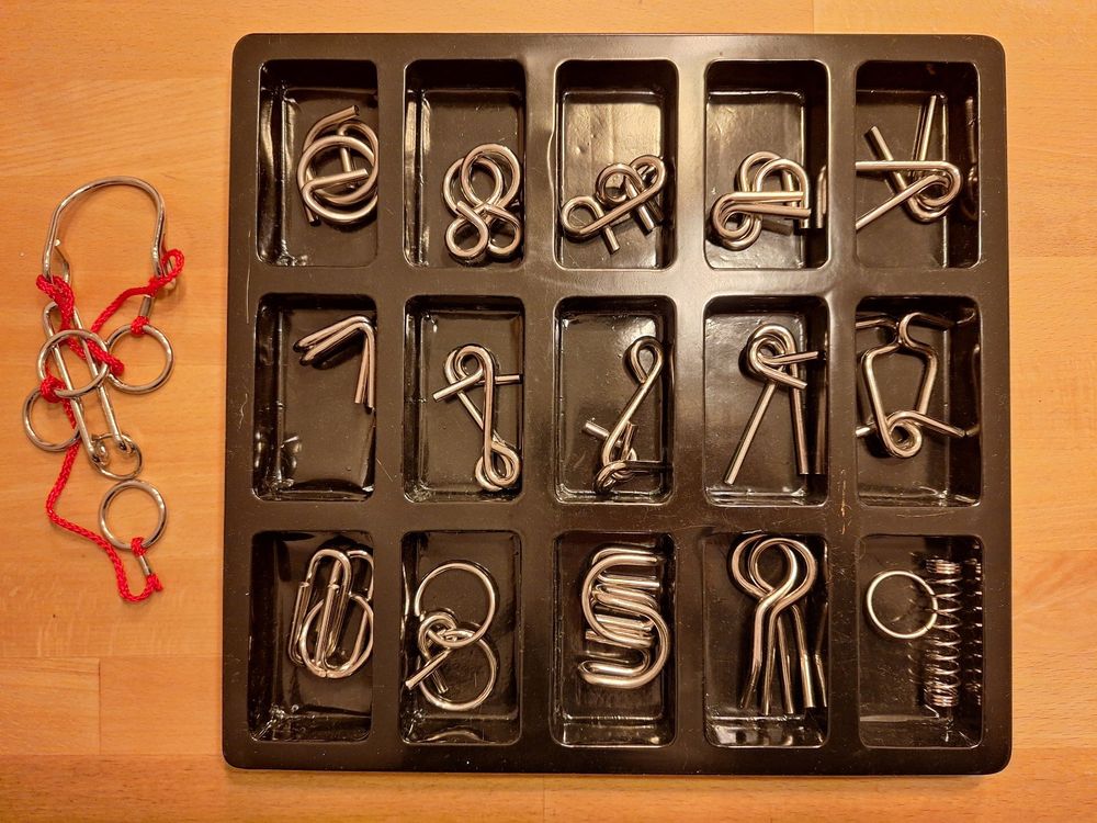 Geduldsspiel, Entwirrspiel, Metall Puzzle | Kaufen auf Ricardo