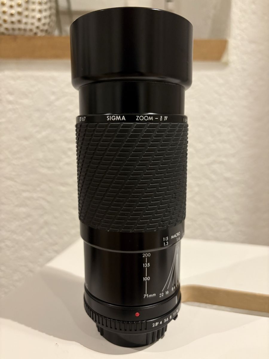 Sigma Zoom IV 75–200mm f/2.8–3.5 – Vintage Telezoom (Gebraucht) in ...