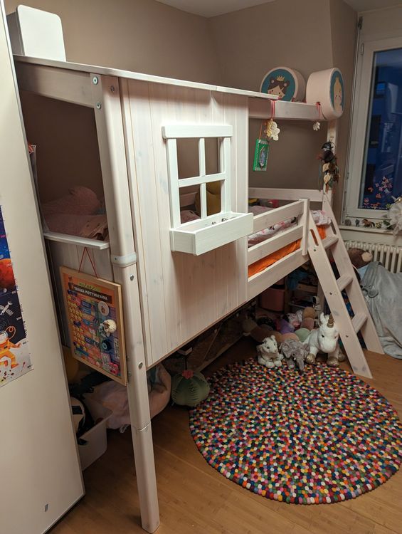 Flexa Bett Tree House (Halbes Baumhaus inkl. Halbhochbett) | Kaufen auf ...