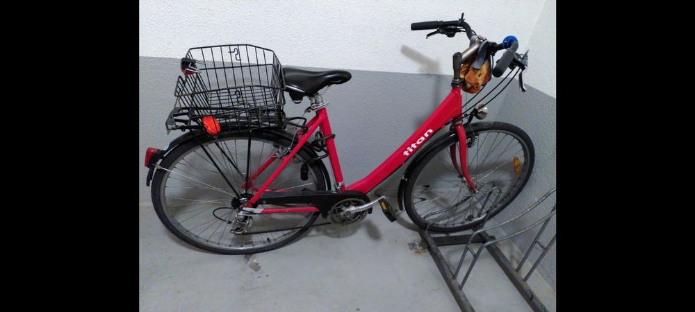 Velo Citybike rot Titan Fahrrad | Kaufen auf Ricardo