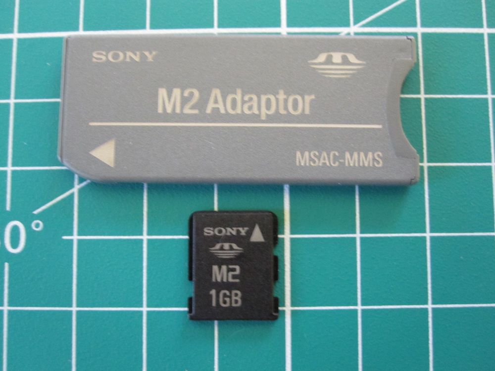 Sony M2 1GB + M2 Adaptor (Gebraucht) in Monthey für CHF 1 – mit ...