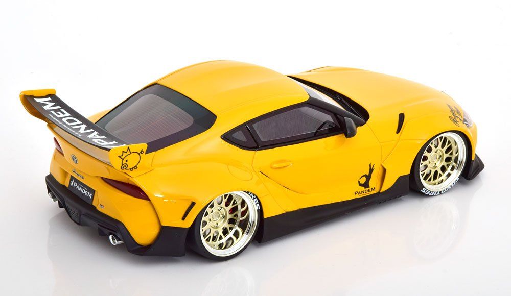 Toyota Pandem GT Supra V1.0 gelb 1/18 TrueScale NEUHEIT | Kaufen auf ...