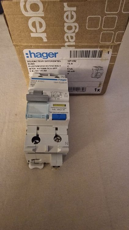 Hager FI/LS C13A 30mA | Kaufen auf Ricardo