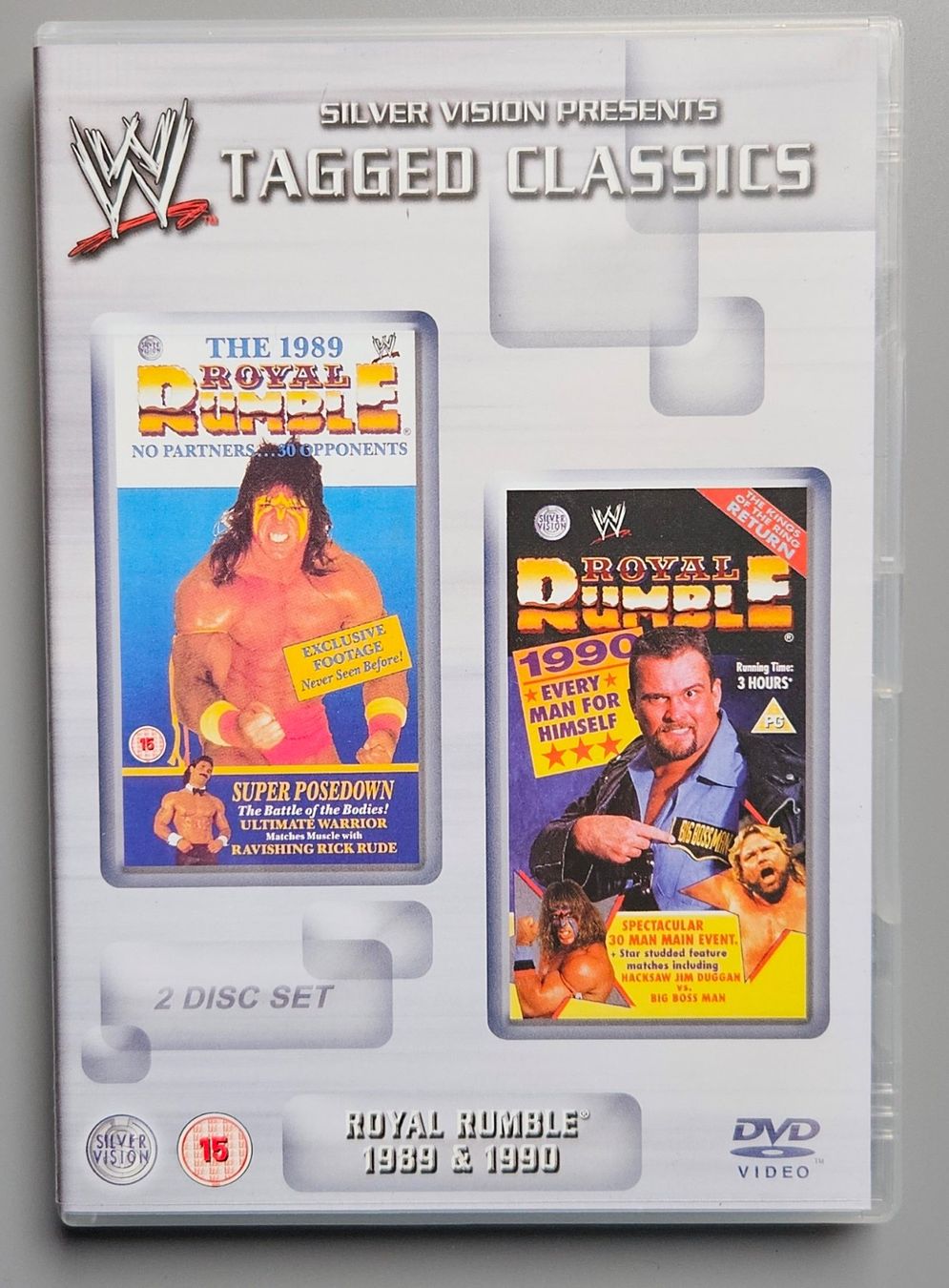 WWE Tagged Classics Royal Rumble 1989 + 1990 2 DVD WWF WCW (Gebraucht ...