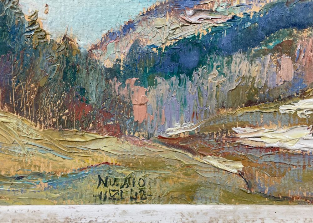 Oskar Nussio (1899-1976) Gemälde (Gebraucht) in Root für CHF 1630 – mit ...