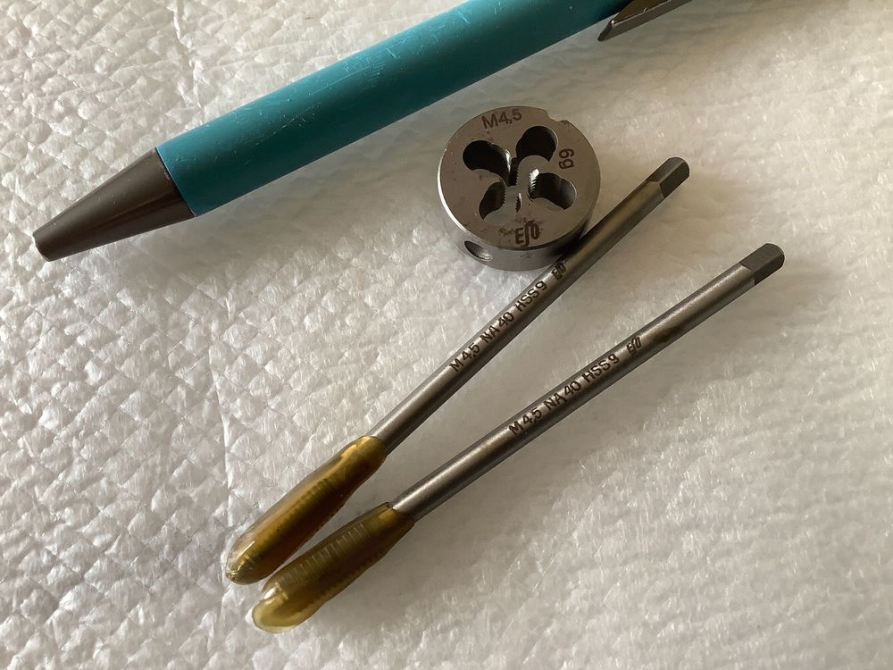 M4.5 Gewindebohrer & Schneideisen Filière, Neu von ESO Swiss | Kaufen auf Ricardo