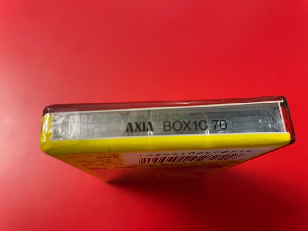 AXIA BOX-1 70 Type I Normal Position seltene Audio Kassette! (Neu und ...